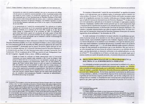 1 Principios Procesales En Oralidad Polanco Derecho Civil I Studocu