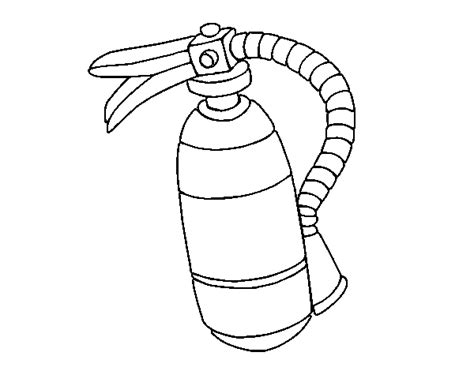 Fire Extinguisher Coloring Page Coloring Pages