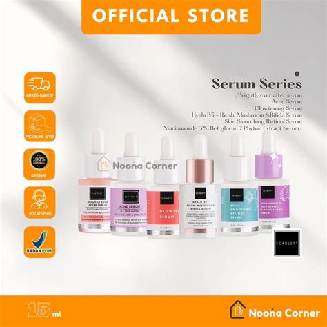 Jual SCARLETT WHITENING SERUM SERIES BY FELICYA ANGELISTA Brightly