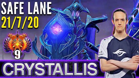 Secret Crystallis Razor Safe Lane Carry Pro Gameplay Patch D