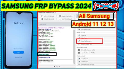 All Samsung Frp Bypass 2024 0 Not Working Samsung Android 11 12