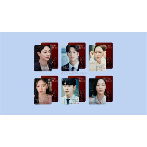 set card bo góc phim Marry My Husband Cô đi mà lấy chồng tôi diễn
