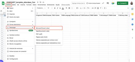 Cómo convertir un archivo csv a excel y viceversa