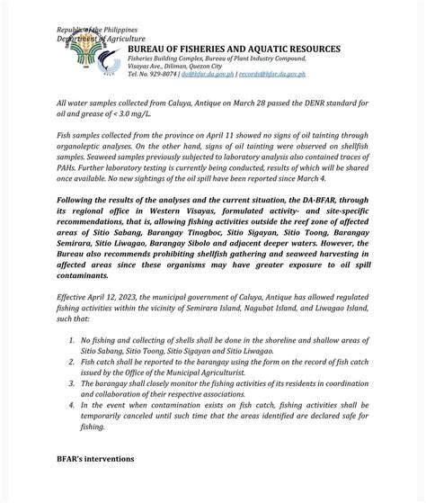 ABS CBN News On Twitter BASAHIN BFAR Inirekomendang Manatili Ang