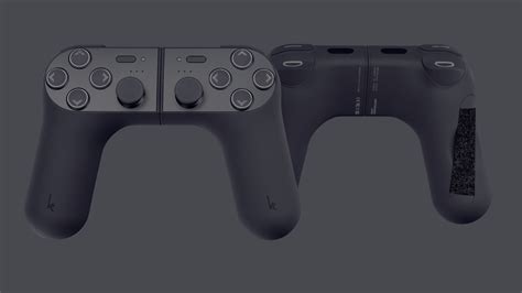 Split Controller On Behance Game Controllers Solidworks Futuristic