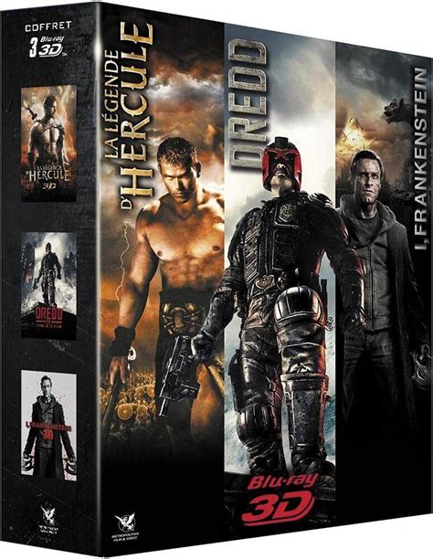 Coffret 3D Dredd I Frankenstein La Légende d Hercule Amazon de