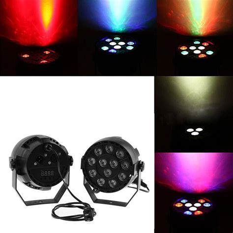 90 240V 15W Professional 8 Channels DMX 512 RGB LED Stage Light