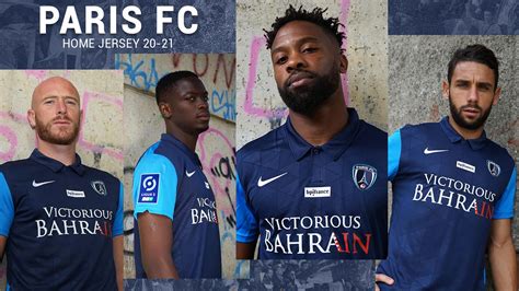 Le Paris FC dévoile son maillot Home Football Addict