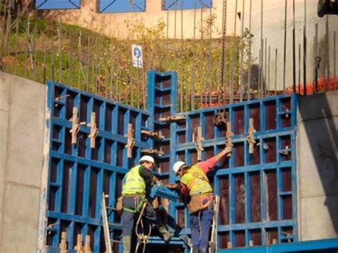 Cómo encofrar un muro de hormigón armado PORTAL DE LA CONSTRUCCIÓN