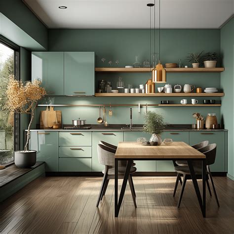 Cuisine Verte Id Es D Co Pour Int Grer Cette Couleur