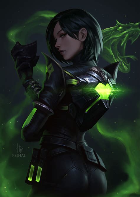 Viper Valorant Drawn By Fei Hai Danbooru