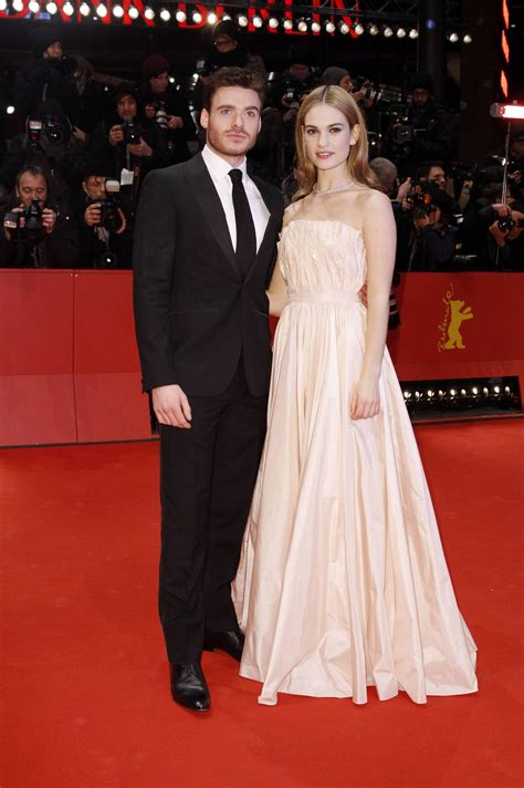 Lily James And Richard Madden At The Cinderella Premiere At The 65th