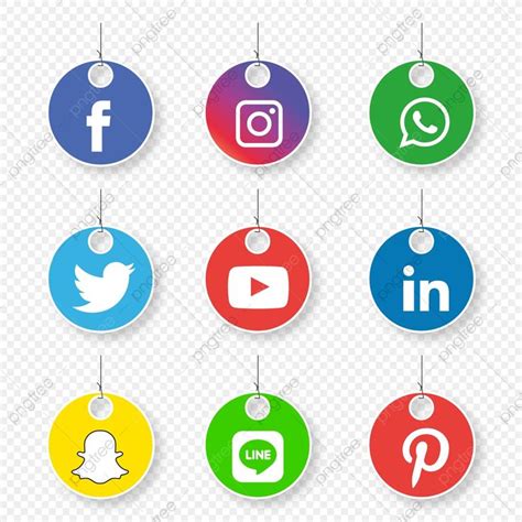 Social Media Marketing Clipart Transparent PNG Hd Social Media Icons