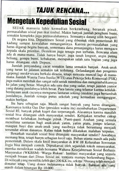 Detail Contoh Tajuk Rencana Di Koran Koleksi Nomer 11