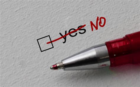 No Checkbox