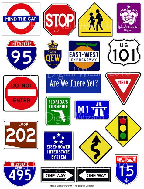 Traffic Signs Printable