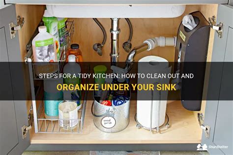 Steps For A Tidy Kitchen How To Clean Out And Organize Under Your Sink