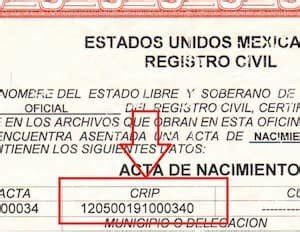Clave de Registro e Identificación Personal CRIP Legal In Red