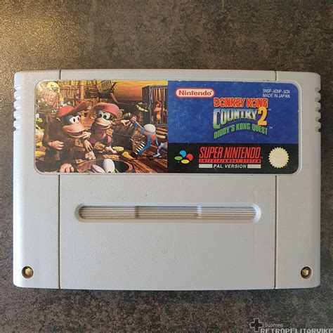 SNES Donkey Kong Country 2 Diddy S Kong Quest L Super Nintendo