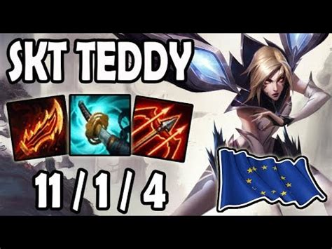 SKT Teddy KAISA Vs TRISTANA ADC Lol Ranked In EUW YouTube