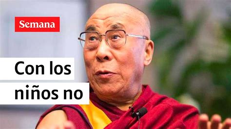 Indignación mundial El Dalai Lama se disculpa por besar a un niño en
