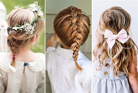 Jolies Coiffures De Mariage Pour Petites Filles