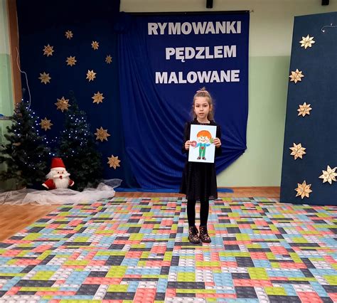 Międzyszkolny Konkurs Recytatorsko Plastyczny Rymowanki pędzlem