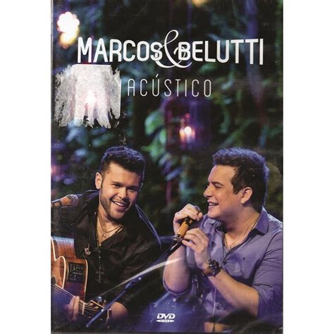 DVD MARCOS E BELUTTI ACUSTICO ORIGINAL E LACRADO Shopee Brasil