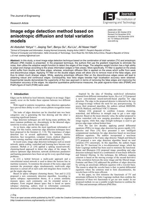 pdf image edge detection method based on anisotropic diffusion and total variation models