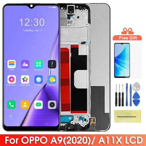 Screen For Oppo A9 2020 CPH1937 CPH1939 CPH1941 Lcd Display Digital
