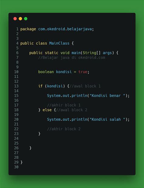 Belajar Mengenal Expressions Statements Dan Blocks Di Program Java Okedroid Belajar Coding