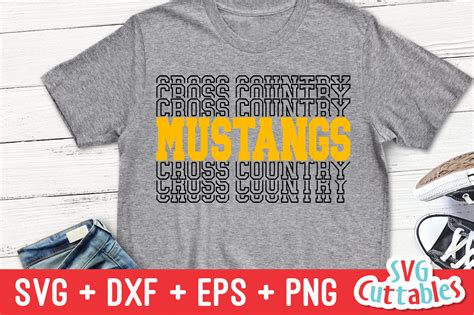 Cross Country Template Svg Cut File