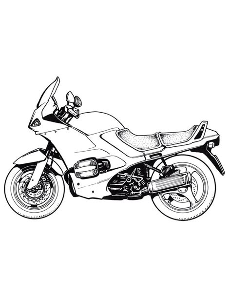 40 Motos Para Colorir Desenhos Para Colorir