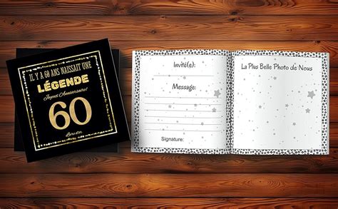Livre D Or Anniversaire Ans Il Y A Ans Naissait Une L Gende