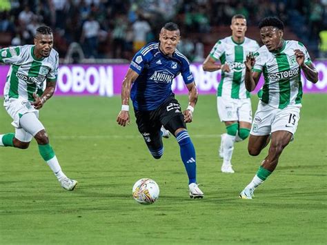 Nacional vs Millonarios primer round de la final histórica