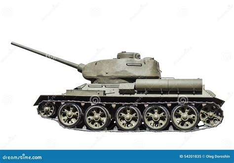 El Tanque Soviético Legendario T 34 85 En La Guerra En La Segunda
