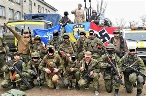 Ukraine Le Bataillon Azov En Action