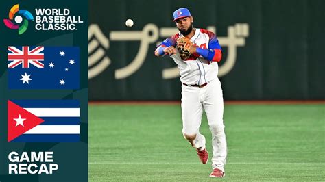 Australia Vs Cuba Quarterfinals Game Highlights 2023 World Baseball