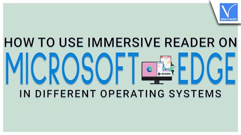 How To Use Immersive Reader On Microsoft Edge Official Ways Youtube