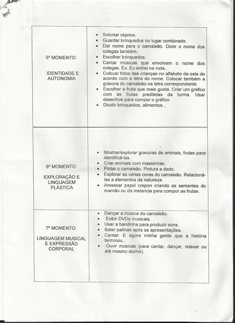 Prof Ivani Ferreira Plano De Aula Para Maternal Onde Est O Camale O