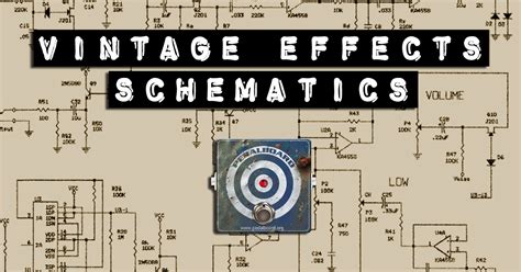 Pedalboard Vintage Effects Schematics