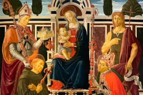 Pala Macinghi Il Capolavoro Di Andrea Del Verrocchio Torna A Casa