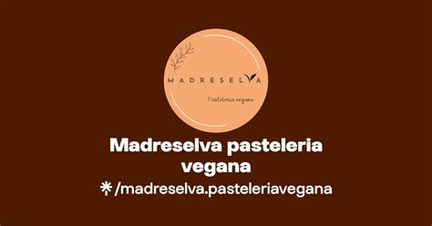Madreselva Pasteleria Vegana Instagram Facebook Linktree