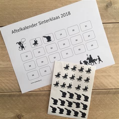 Aftelkalender Sinterklaas 2018 Van Kootje