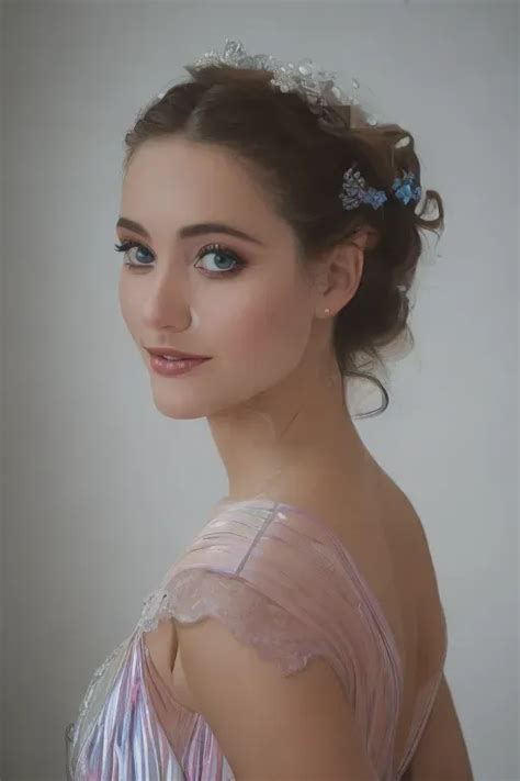 Dopamine Girl Photo Shot Year Old A Princess Slim Lingerie
