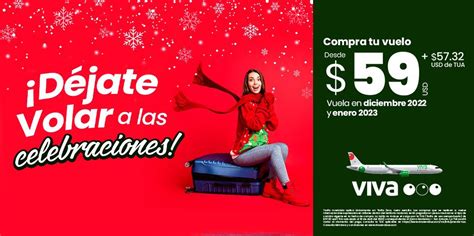 En Viva Aerobus vuelos internacionales desde 59 dólares TUA para