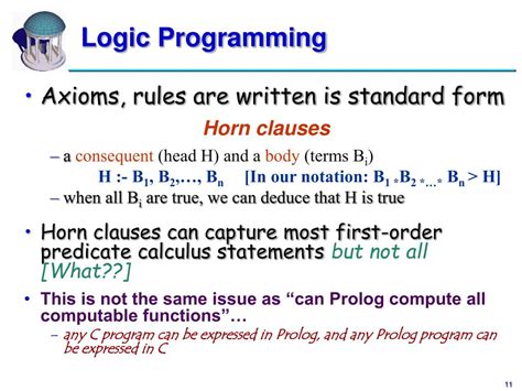 ppt logic programming with prolog resolution unification backtracking powerpoint
