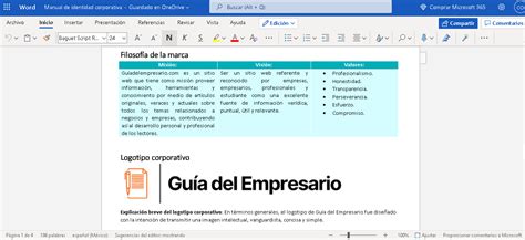 Manual De Identidad Corporativa Plantillas Excel Word PDF 2024