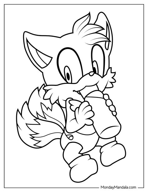 18 Tails Coloring Pages Free PDF Printables