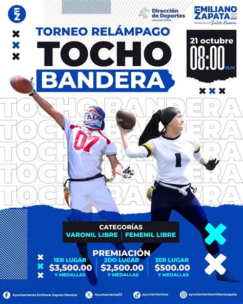 Torneo Relámpago de Tocho Bandera Emiliano Zapata
